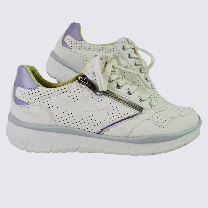 Baskets Allrounder, baskets tendances femme en cuir blanc | Igert ...