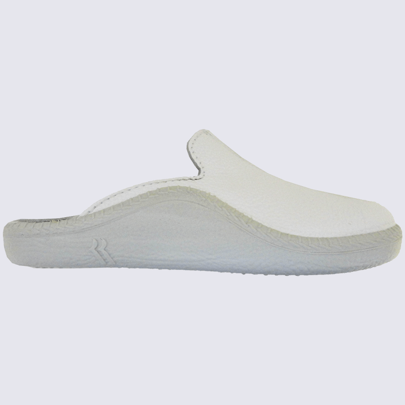 Mules Westland by Josef Seibel, mules confort homme en cuir blanc ...