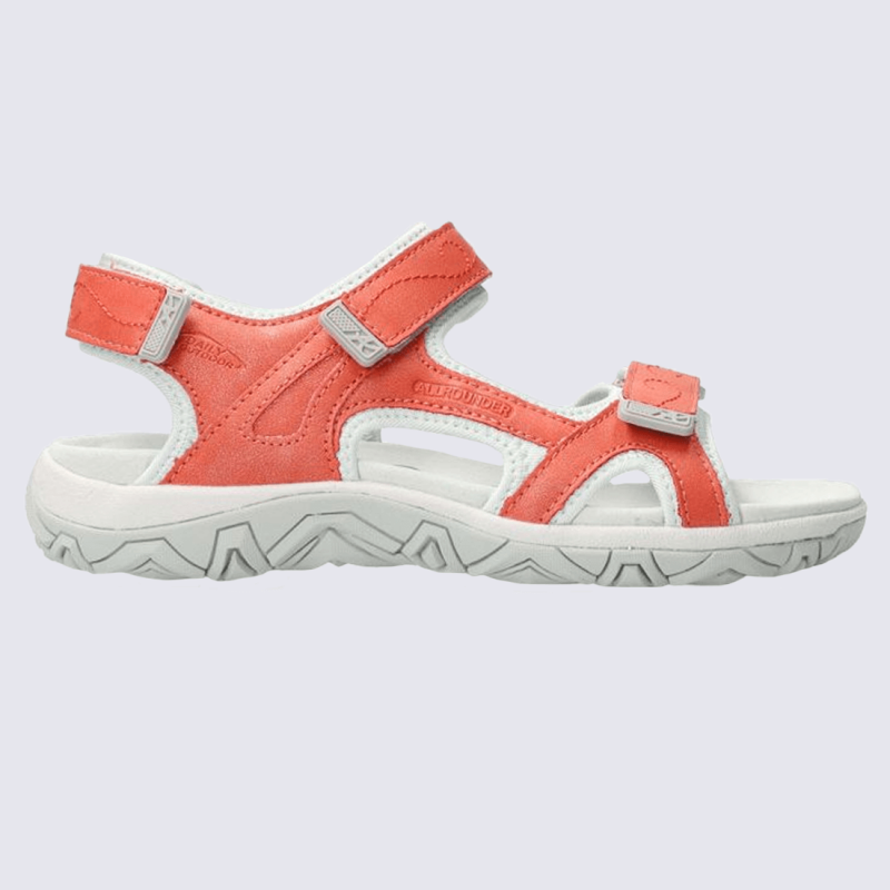 Sandales Allrounder, sandales confortables pour femme en cuir argile ...