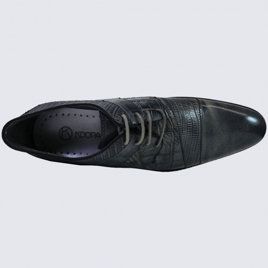 Chaussures Kdopa, chaussures de ville à lacets tendance homme en cuir ...